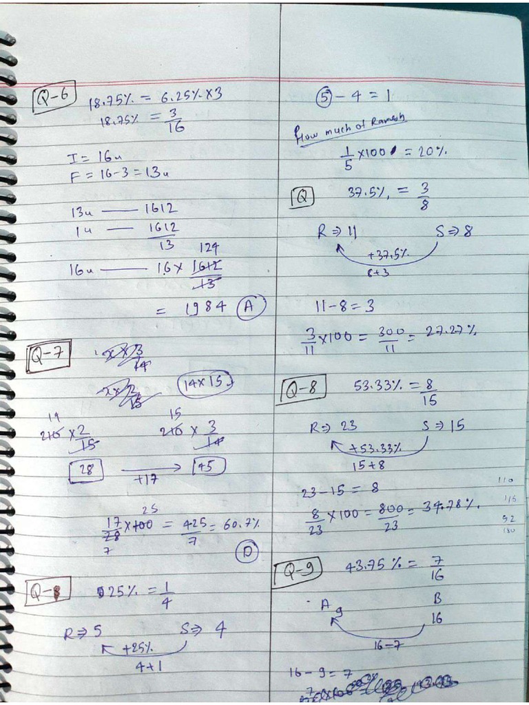 Banking - Maths - Percentage-5 | PDF
