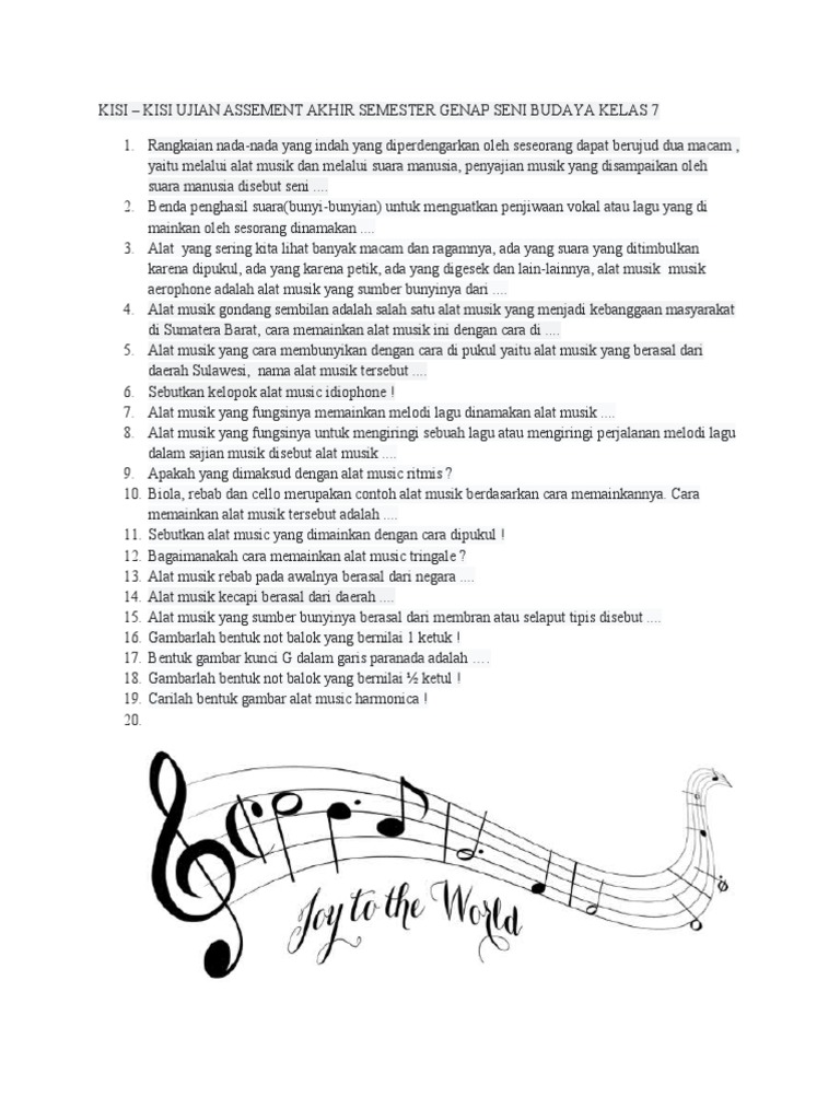 Materi Aas S. Budaya Kelas 7 | PDF