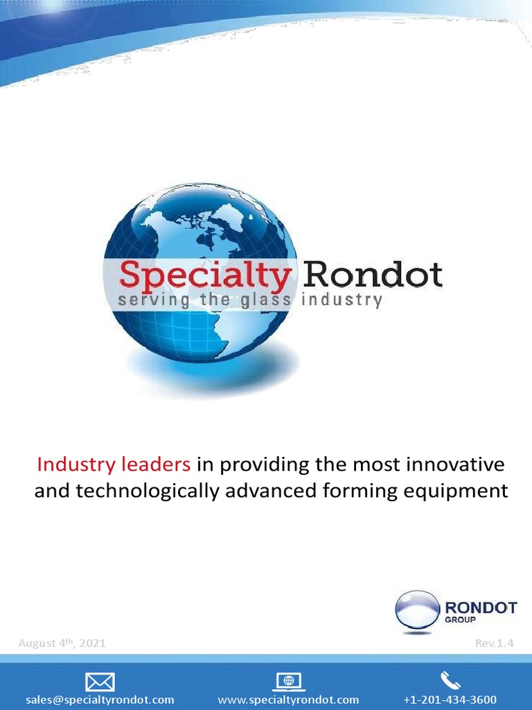 Specialty Rondot Brochure | PDF | Materials | Applied And ...