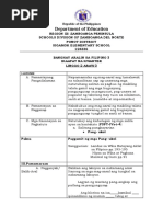 Diptonggo Filipino Lesson Plan | PDF