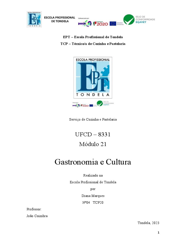 Gastronomia e Cultura: UFCD - 8331 Módulo 21 | PDF | Queijo | Vinhos