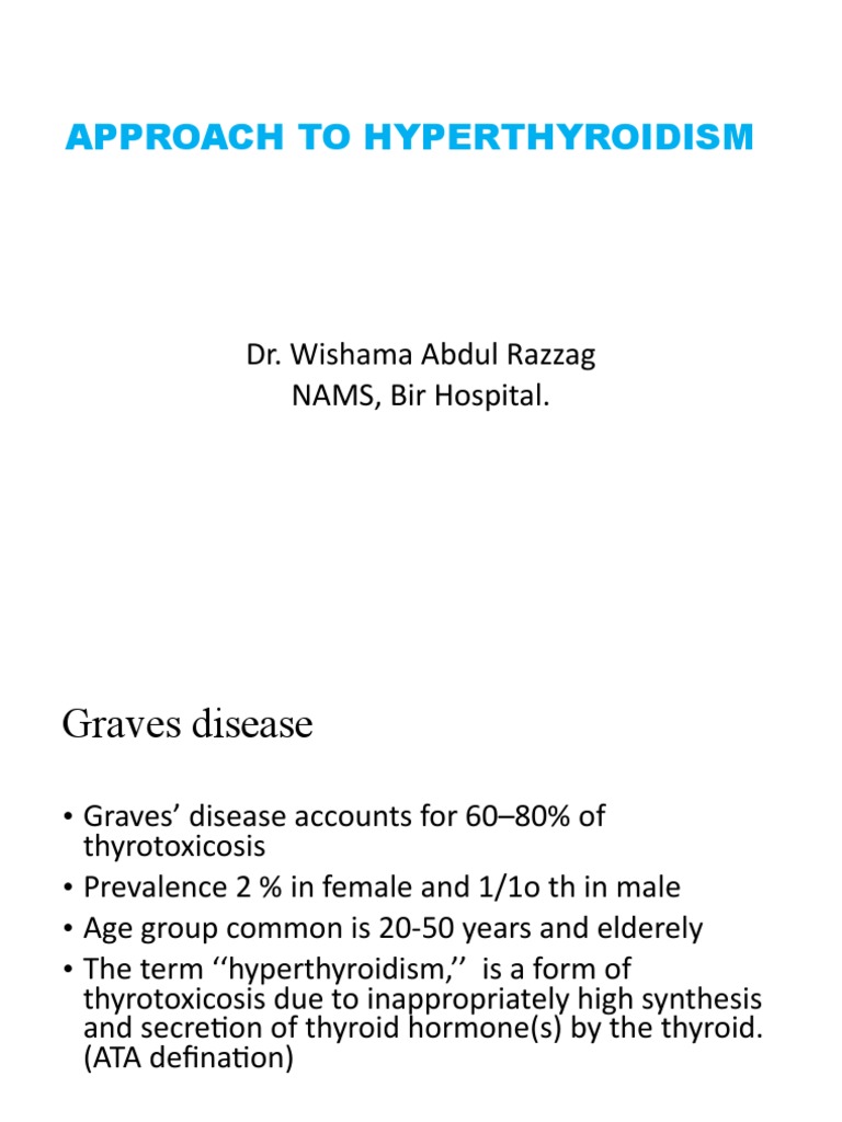 Hyperthyroidism | PDF | Hyperthyroidism | Thyroid