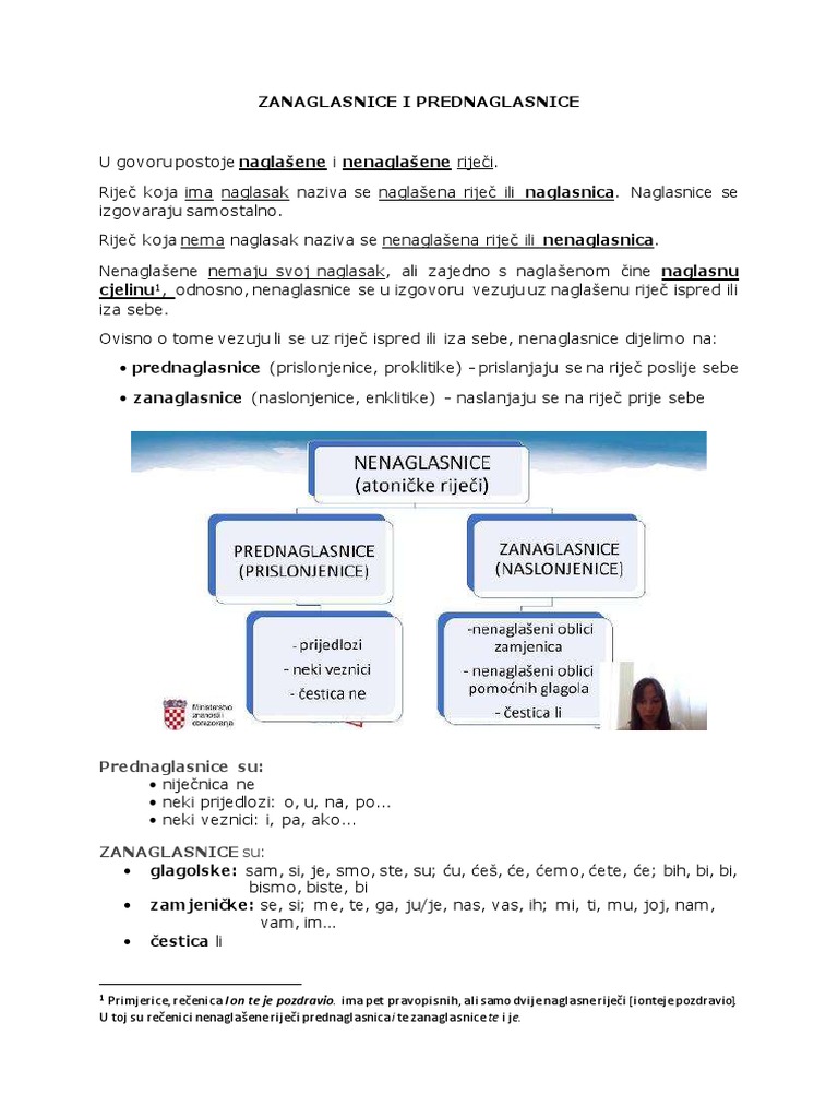 Zanaglasnice I Prednaglasnice (14. 4.) | PDF