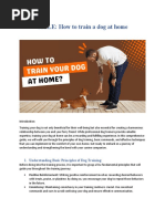 AKC Novice Trick Dog Checklist | PDF | American Kennel Club | Dogs