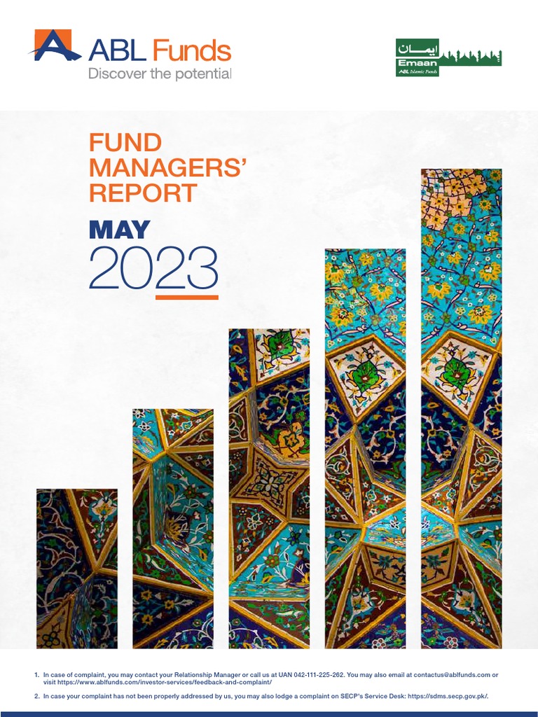 Fund Manager Report - Shariah Compliant - May 2023 | PDF