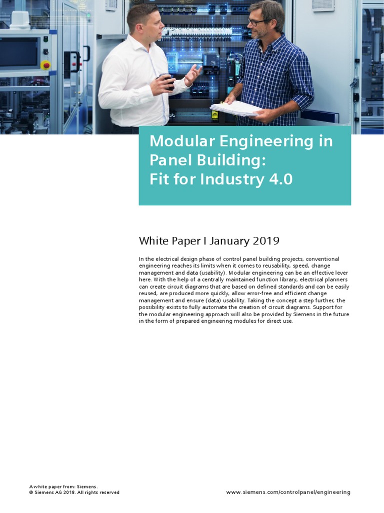Modular Engineering in Control Panels | PDF | Modularity | Modular ...
