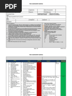 Risk Assesment For Steel Fixing | PDF | Risk Assessment | Personal ...