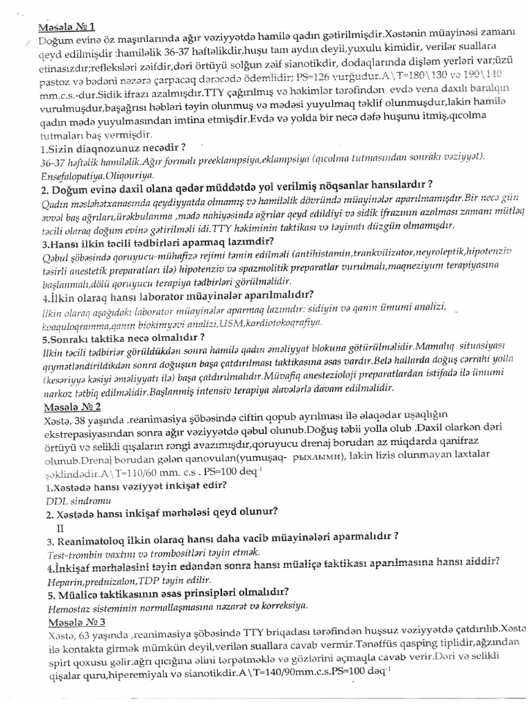 Kliniki Meseleler | PDF