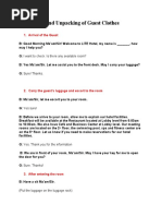 Beginner Hotel Role-Play Scripts | PDF