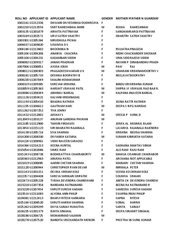 Student Database | PDF