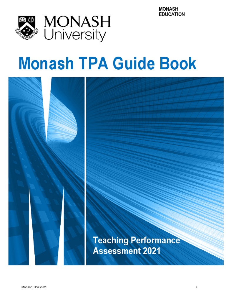 Monash TPA Guide Book 2021 | PDF