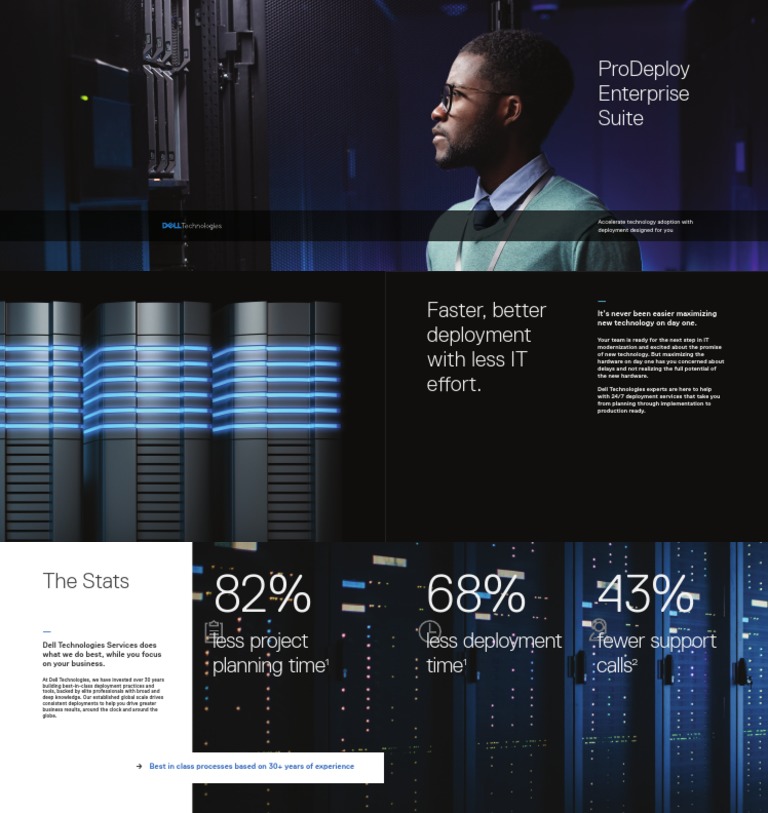 ProDeploy Enterprise Brochure | PDF | Cloud Computing | Project Management