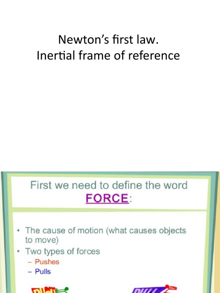 Newton's First Law | PDF