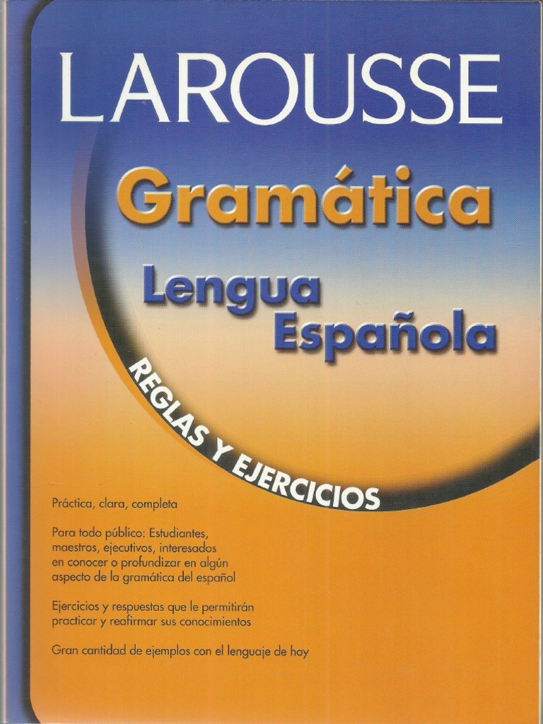 GRAMATICA Lengua Espanola | PDF