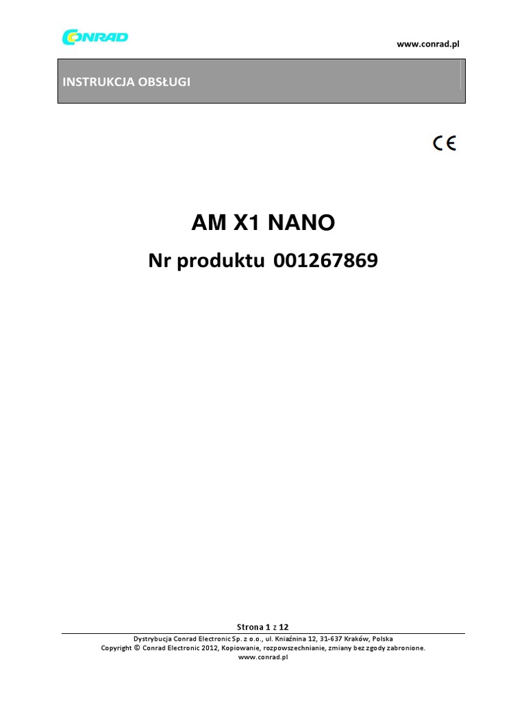 Manual Amewi-Am-X1-Dron | PDF