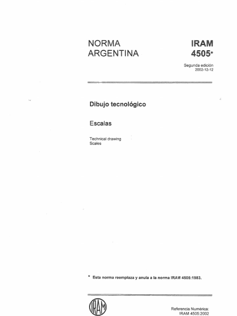 IRAM 4505 | PDF