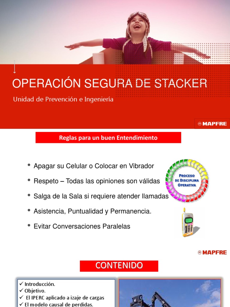 Operaracion Segura de Stacker | PDF | Seguridad y salud ocupacional