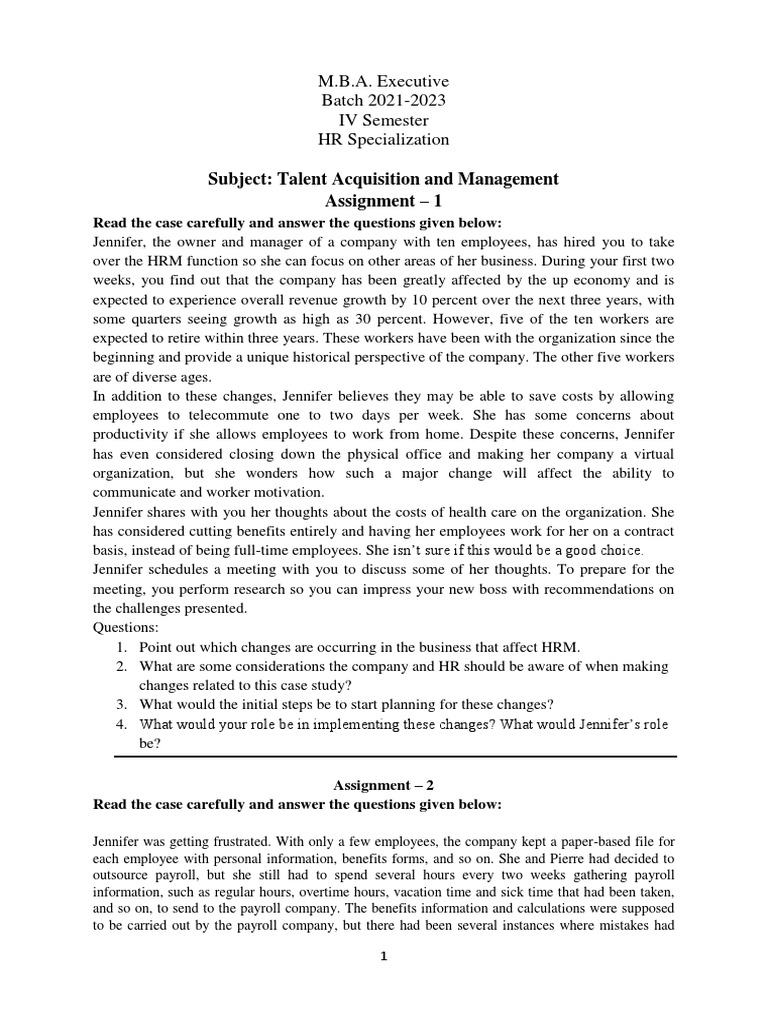 HR Specialization | PDF | Johnson & Johnson | Organization Development