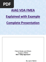 AIAG-VDA FMEA 7 Step Training Guide | PDF | Systems Engineering | Analysis