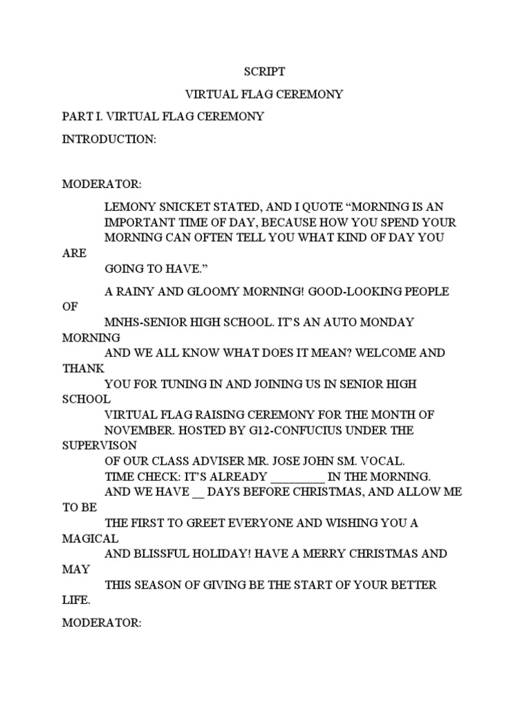 SCRIPT | PDF | Politics | Religion & Spirituality