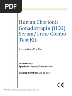 ONE STEP HCG Pregnancy Rapid Test: Kit Precautions and Storage ...