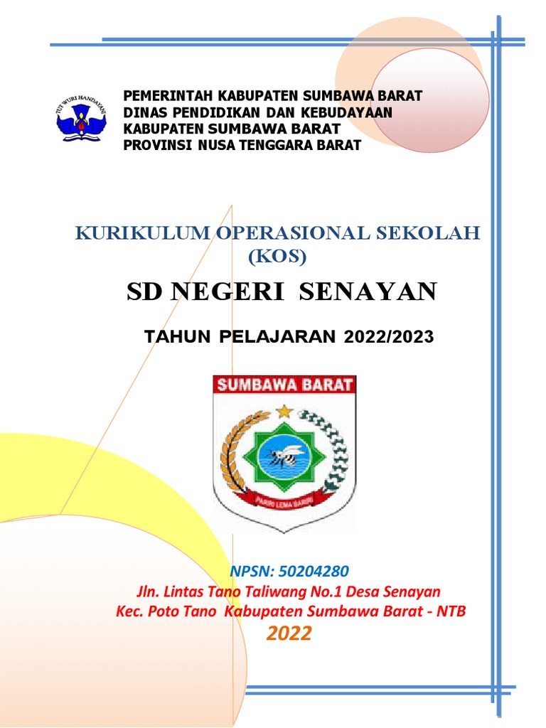 Kosp SDN Senayan | PDF