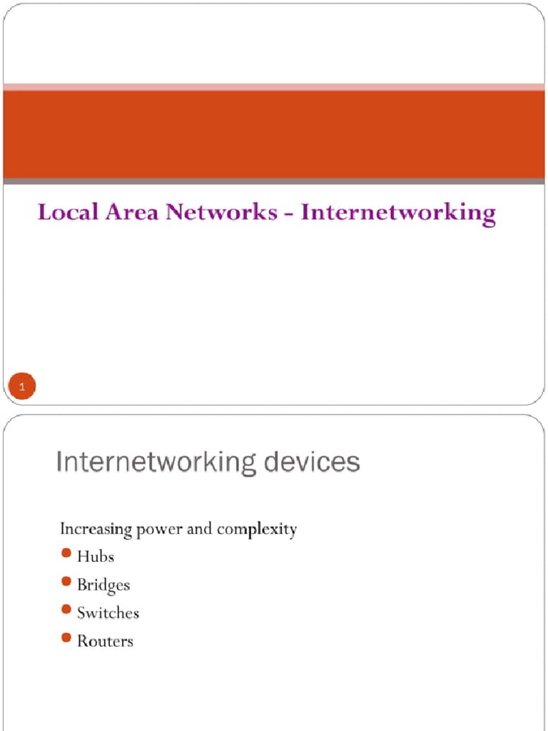 Networking Devices | PDF Networking Devices | PDF
