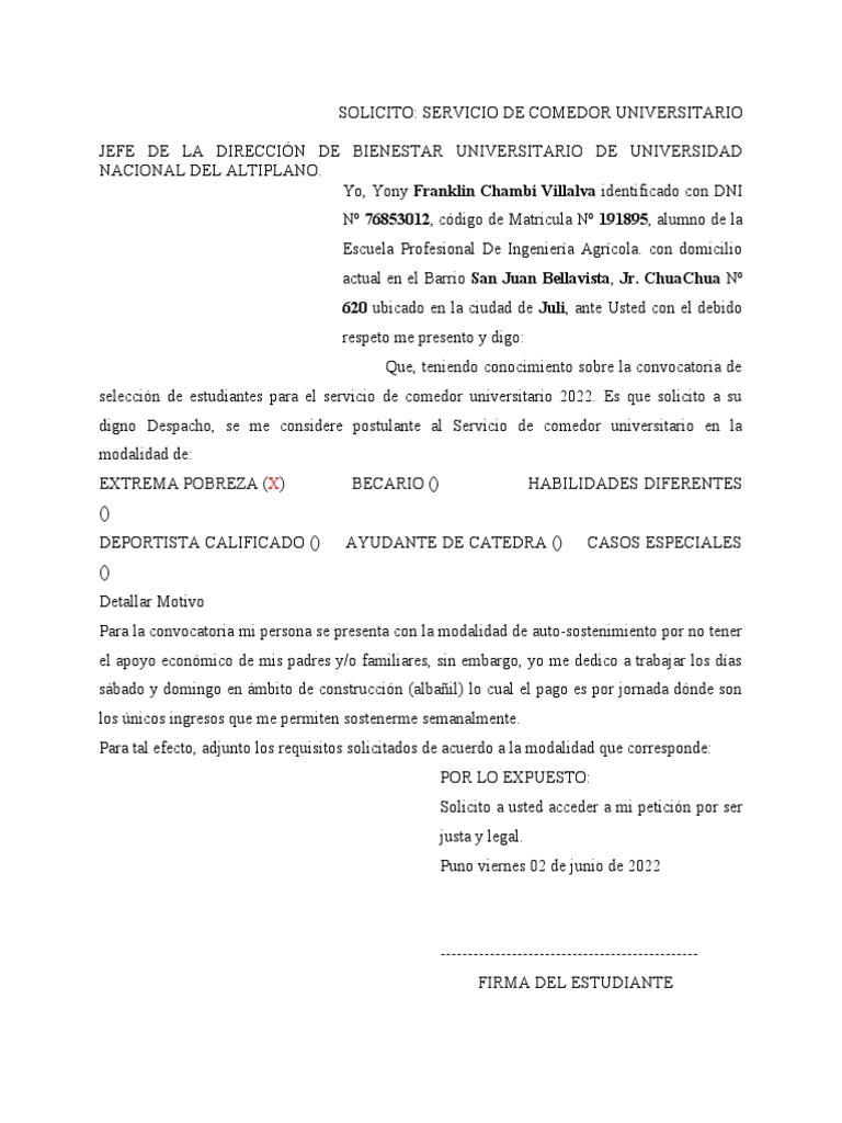 SOLICITO | PDF