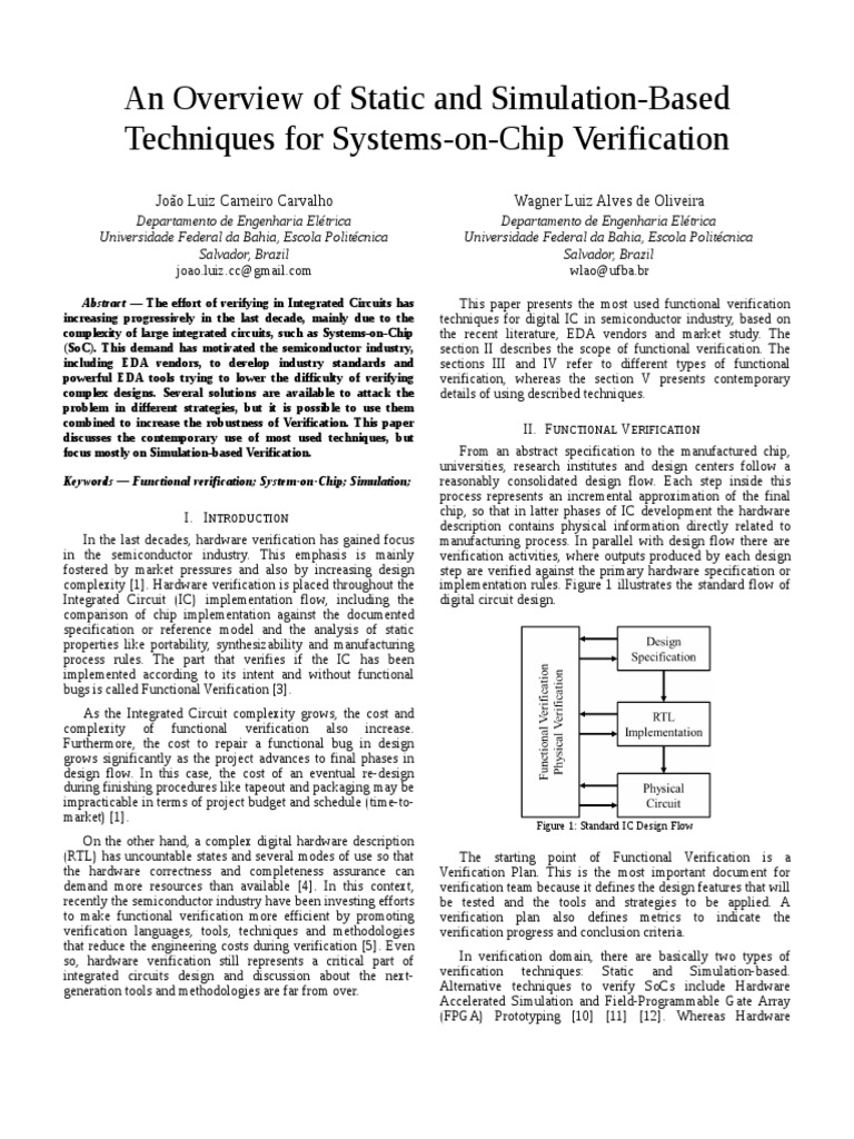 Paper Wcas Revised | PDF | Formal Verification | Hardware Description ...