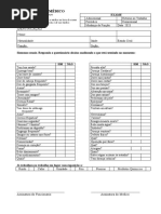 Modelo de Relatório Médico Completo | PDF | Remédio | Especialidades ...