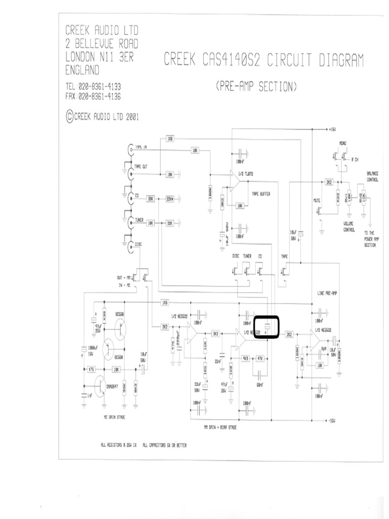 4140 S2 Circuit Diagram Marked | PDF