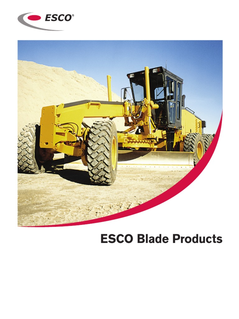 Esco BROCHURE | PDF | Steel | Blade