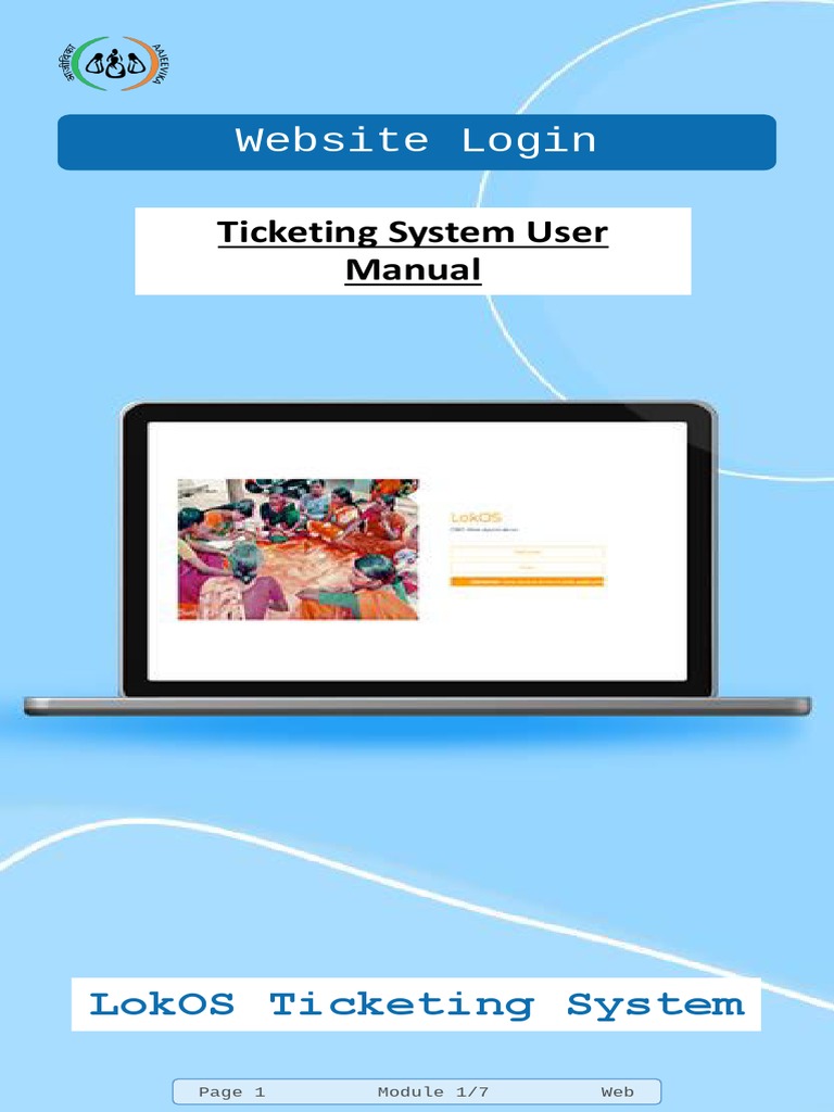 Ticketing System User Manual - AY | PDF | Websites | World Wide Web