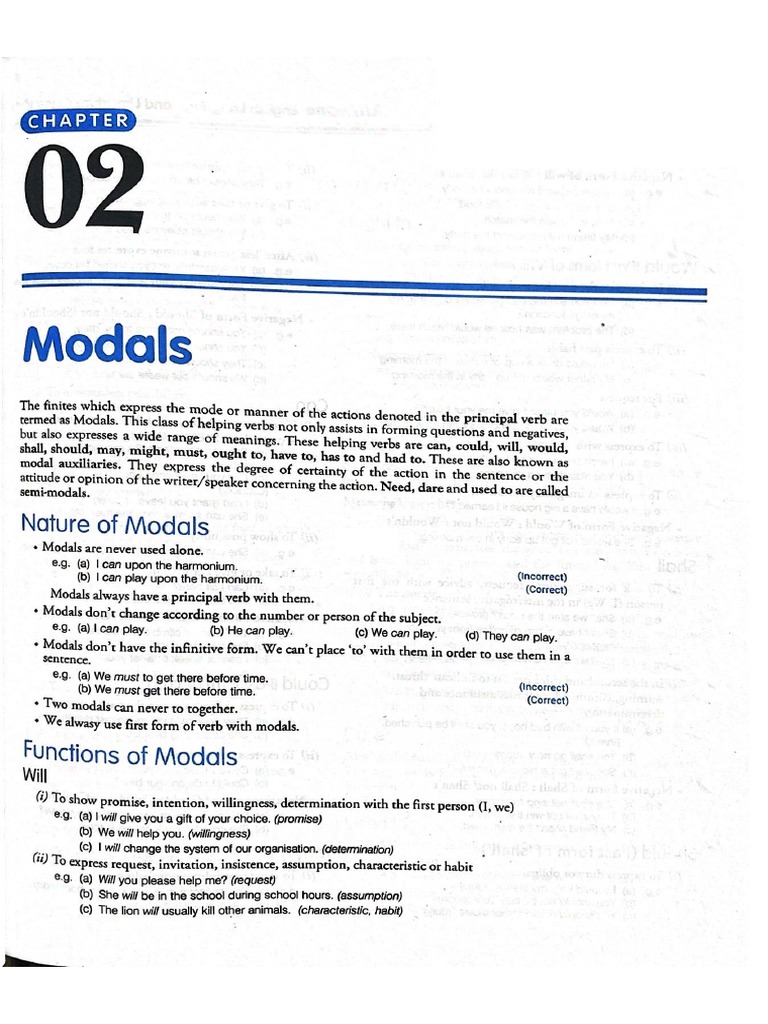 2. Modals | PDF