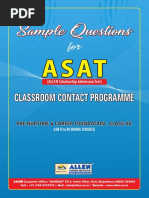 ASAT Overseas Sample Paper Class VIII | PDF
