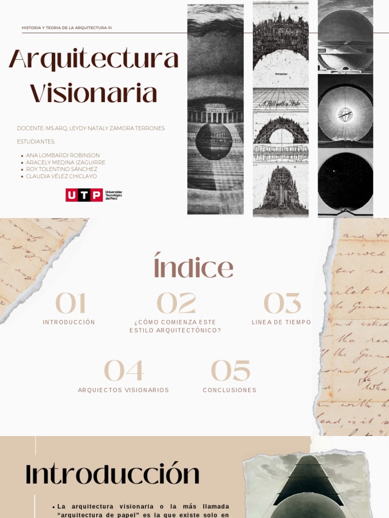 ARQUITECTURA VISIONARIA | PDF | Dibujo | Las artes