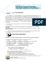 TOS and Exam in Grade 8 (4th) | PDF