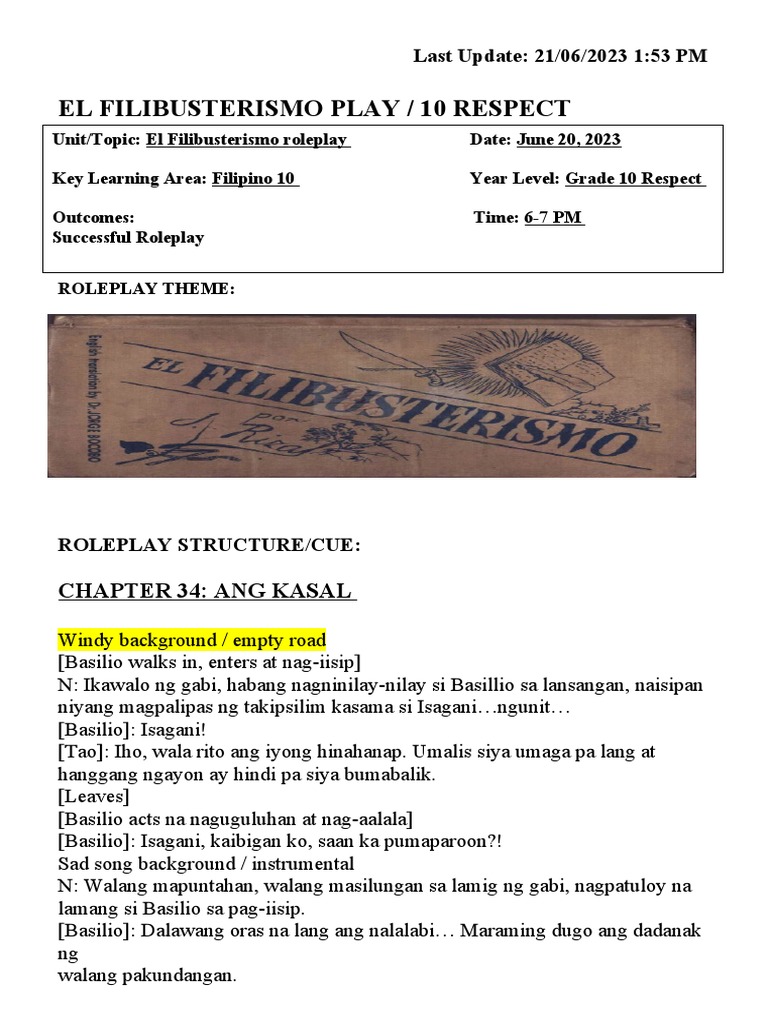 El Fili Cue | PDF