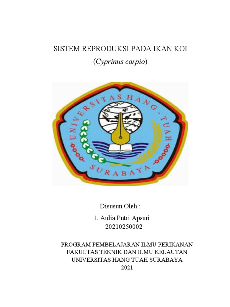 Makalah Sistem Reproduksi Pada Ikan Koi | PDF