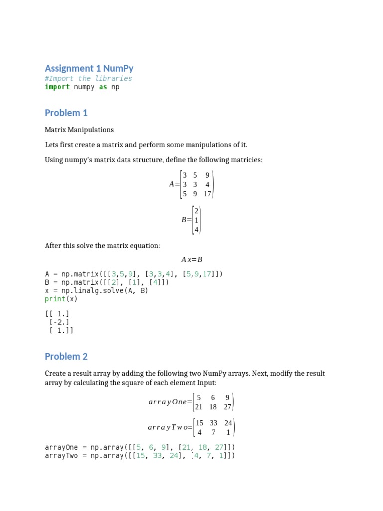 Narayanan.m - Practice Exercise PDF | PDF | Matrix (Mathematics ... Narayanan.m - Practice Exercise PDF | PDF | Matrix (Mathematics ...