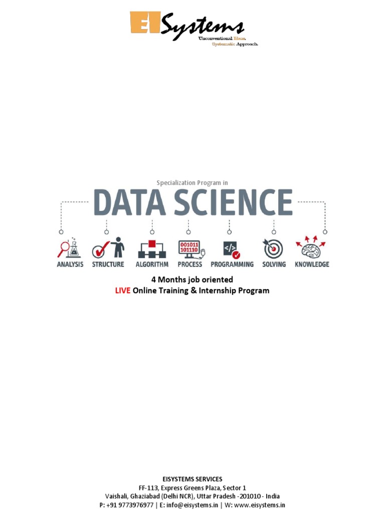 Datascience 4 Months Pdf Python Programming Language Class Computer Programming