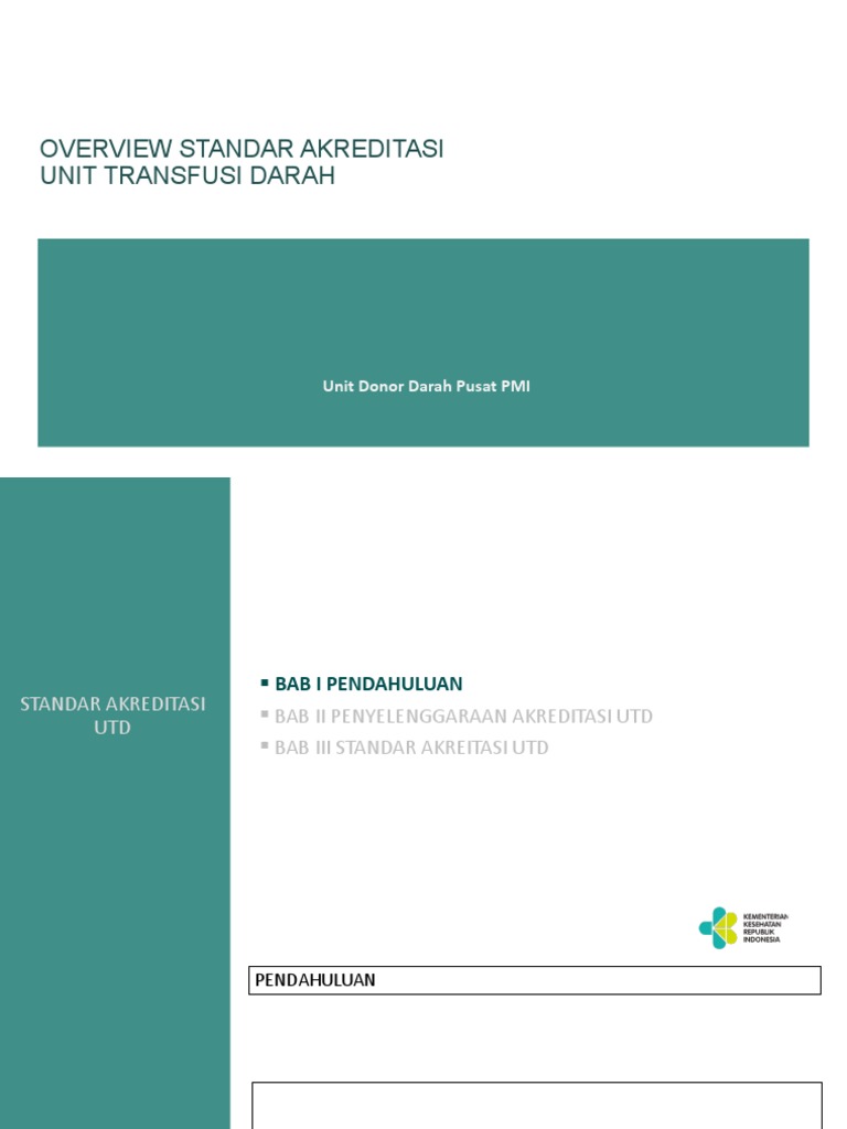 Overview Standar Akreditasi Utd 2023 | PDF