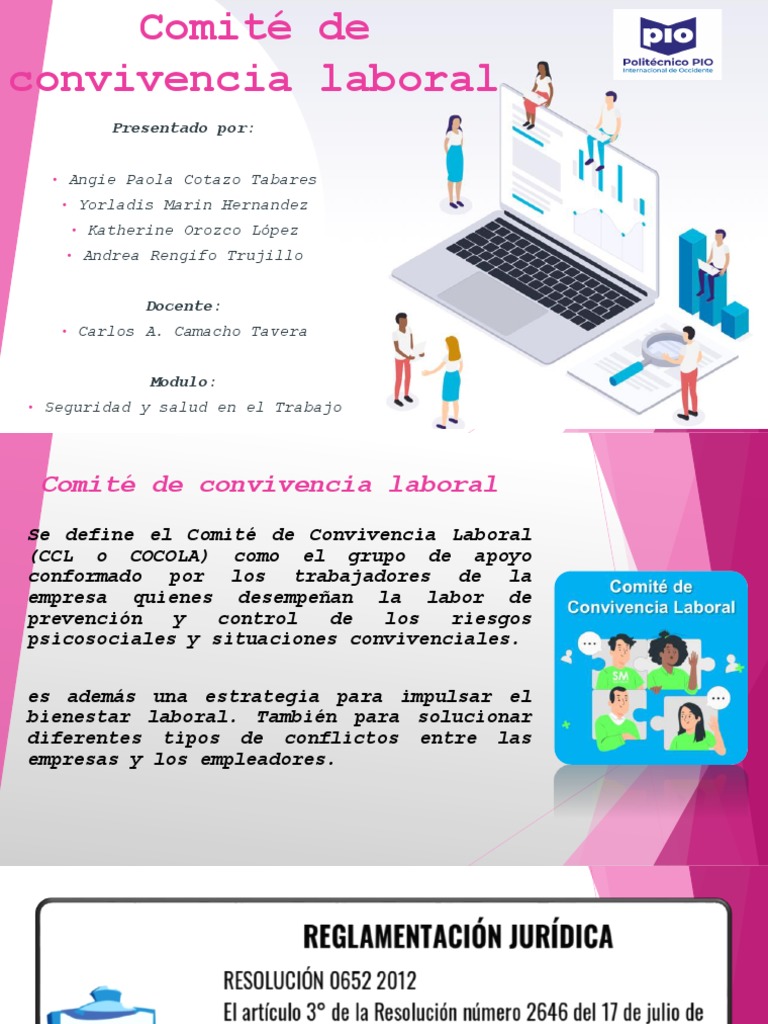 Comite de Convivencia Laboral | PDF | Derecho laboral