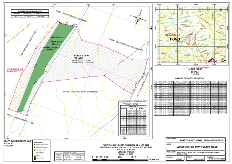 2-Mapa de Ubicacion Umf y Mapa Base | PDF