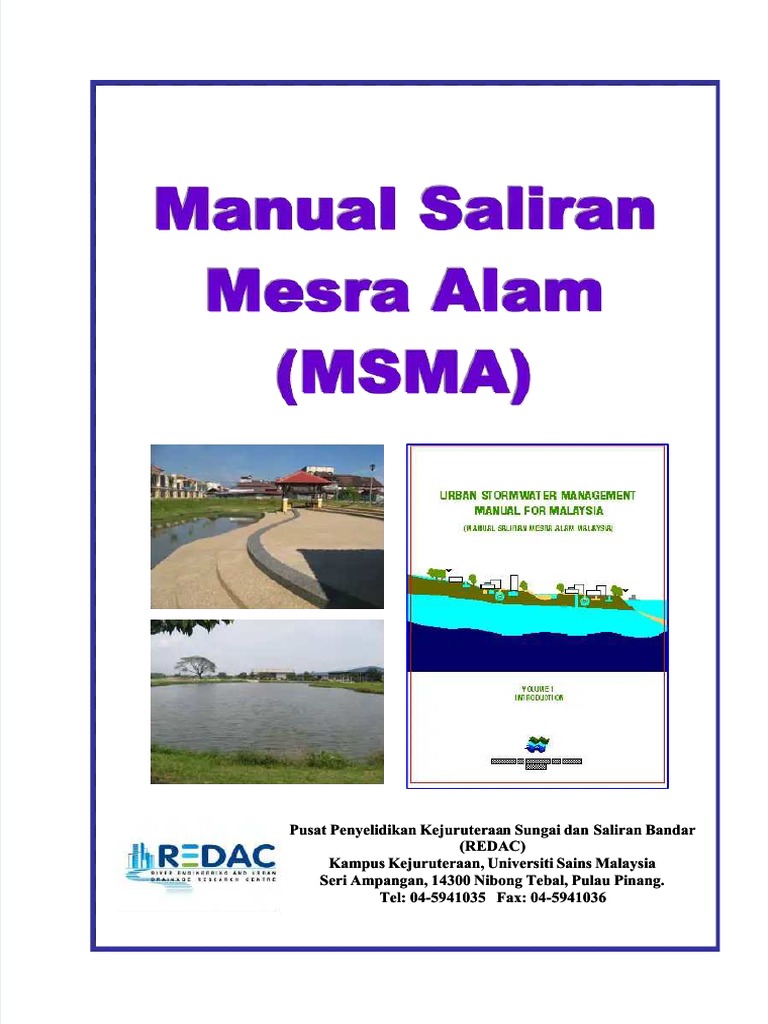 PDF Manual Saliran Mesra Alam Malaysia - Compress | PDF