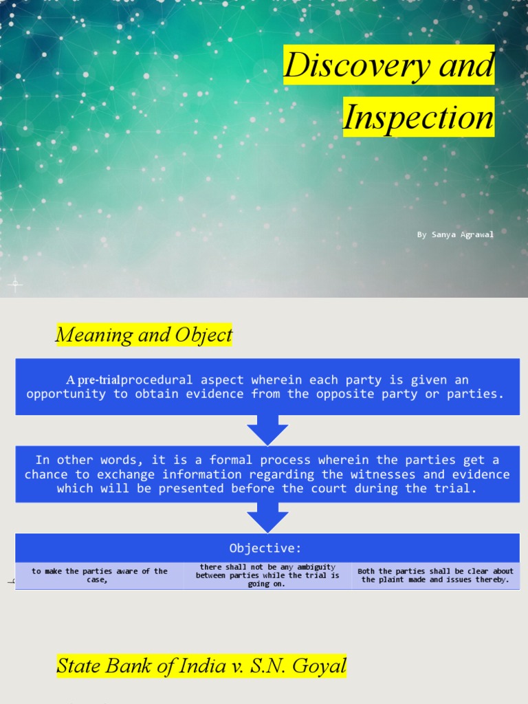 Pre Trial Processes | PDF