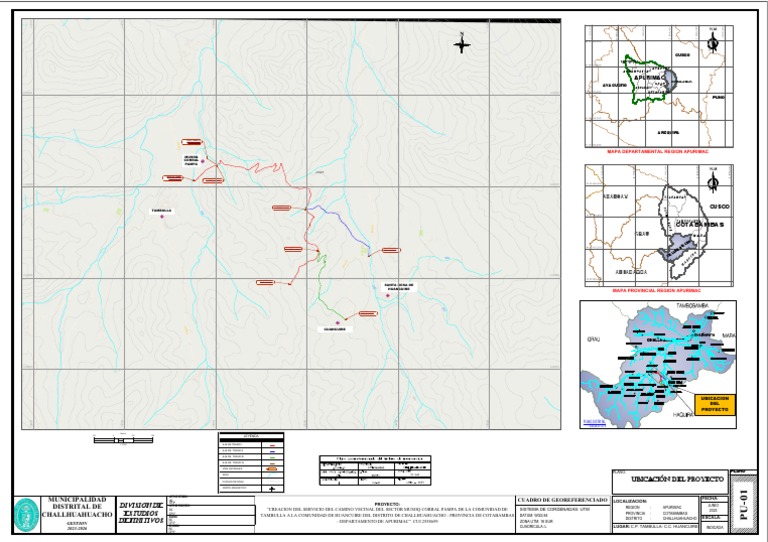01.00 Plano de Ubicacion - Cira | PDF | Notación Matemática | Geografía