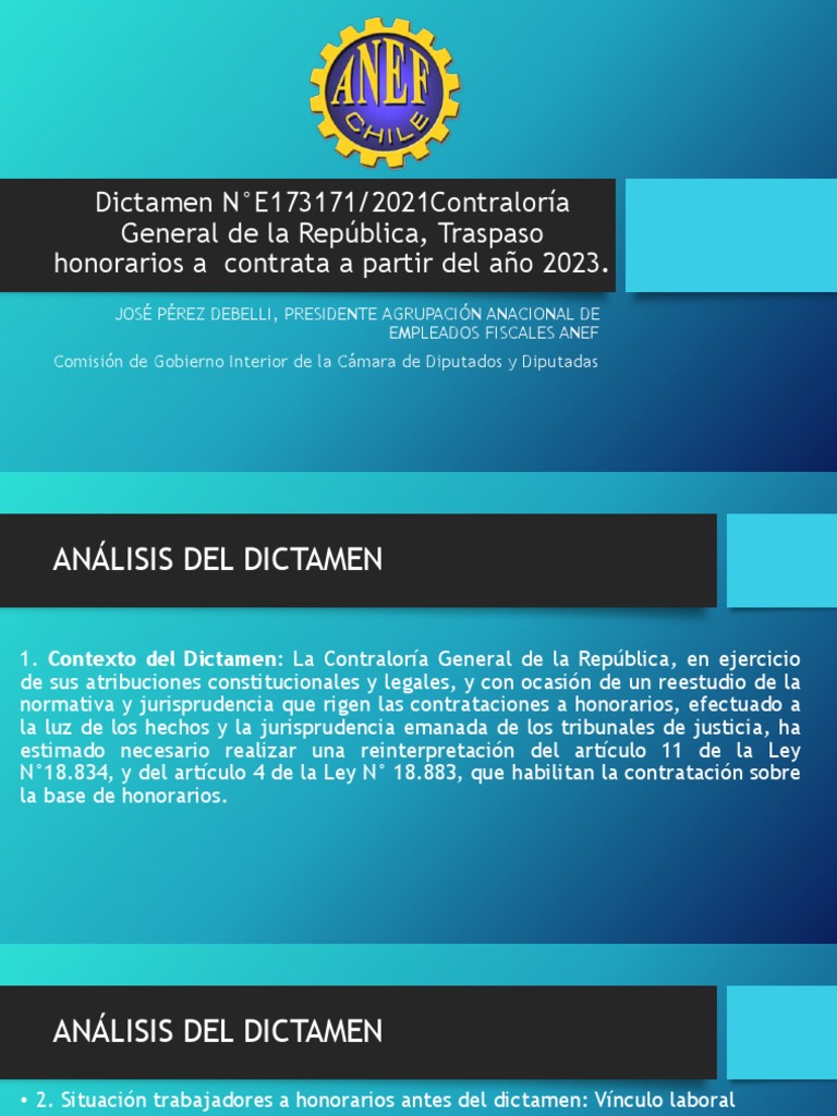 Traspaso a Contrata de Honorarios 2023 | PDF | Estado (política) | Caso ...