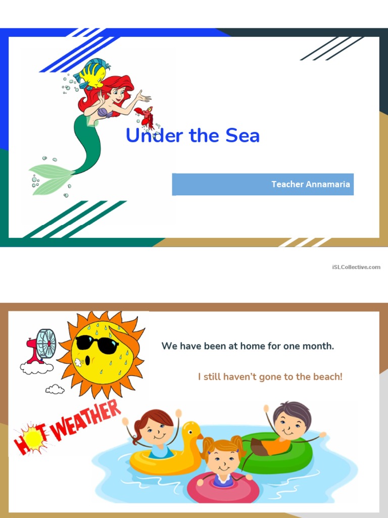 Sea Animals + Present Perfect | PDF | Sea | Octopus