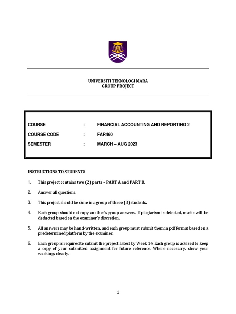 Assignment Far | PDF | Depreciation | Cost